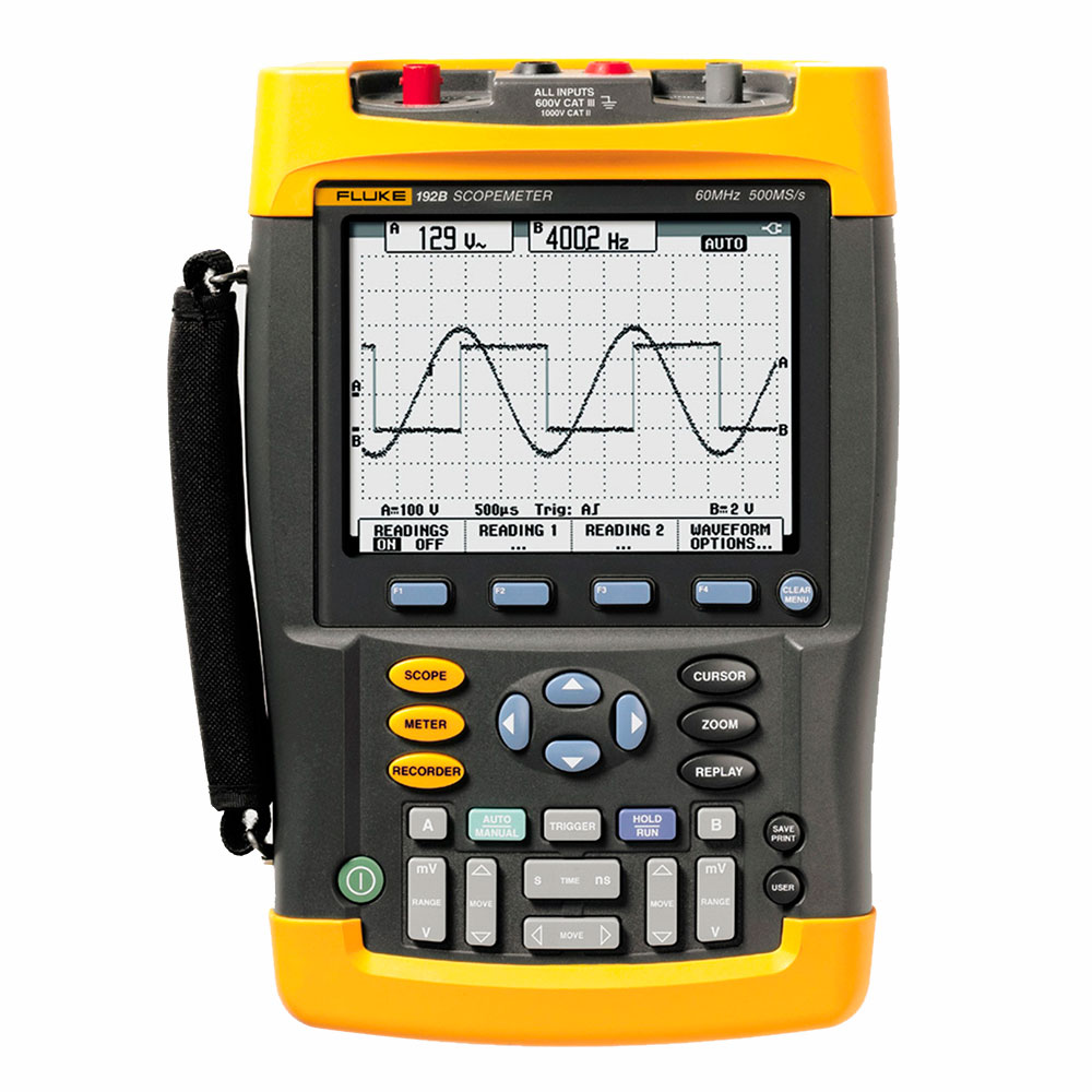 Fluke 192B осциллограф-мультиметр (скопметр) - купить в интернет ...