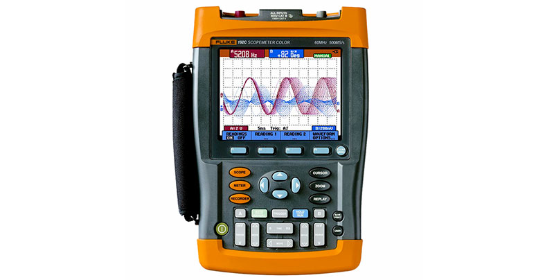Fluke 192C осциллограф-мультиметр (скопметр) | АТ